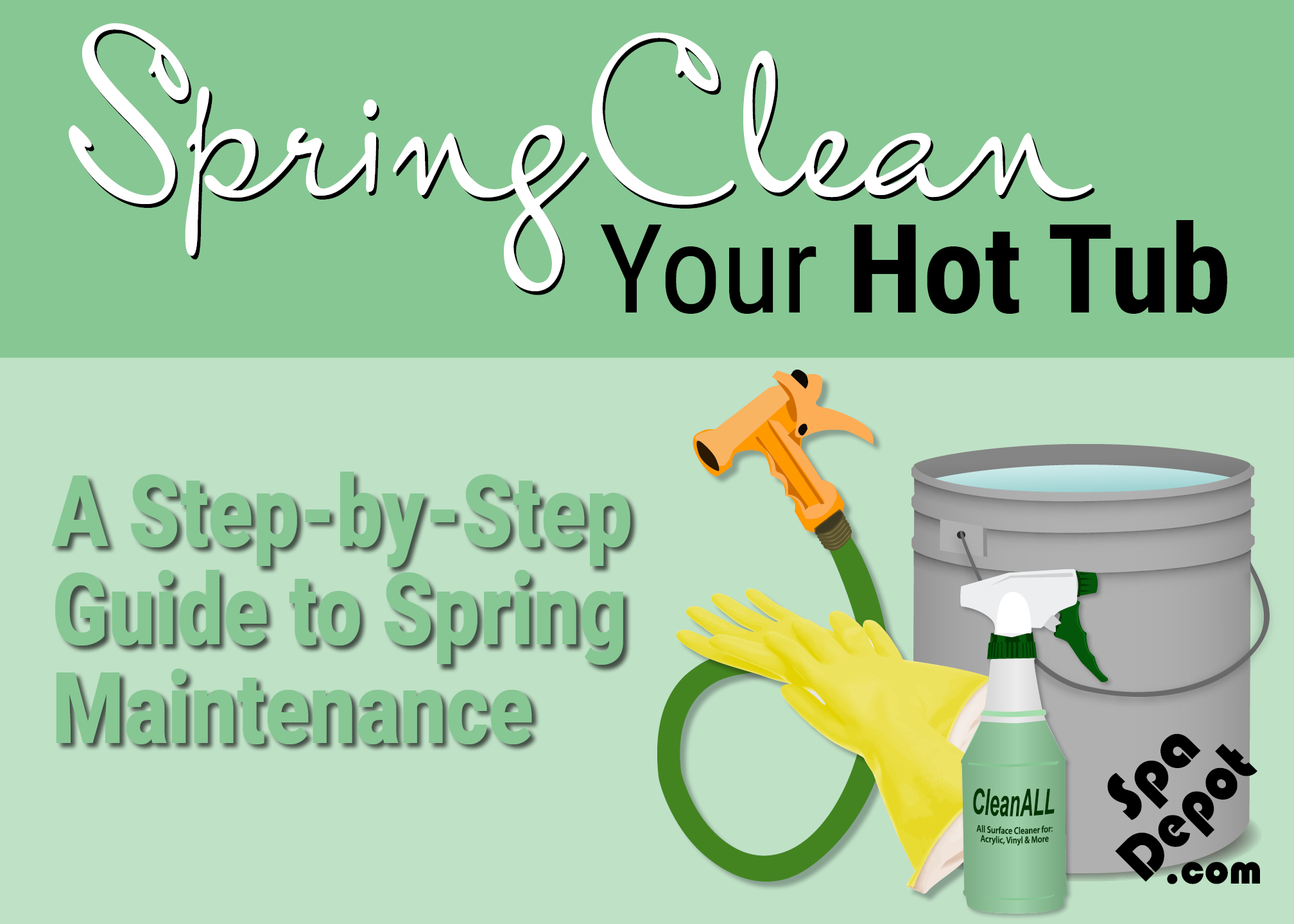 Why You Should Spring Clean Your Hot Tub [INFOGRAPHIC] – Hot Tub Blog ...
