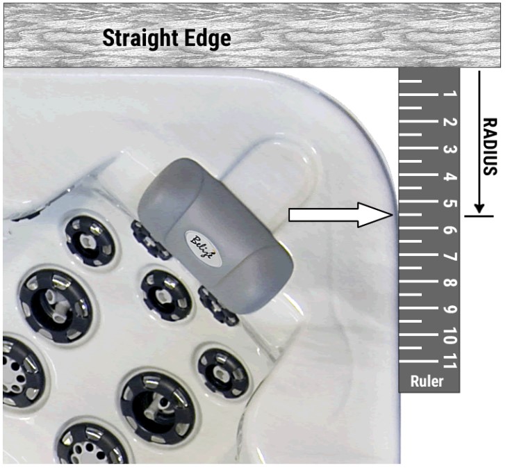 Spa cover corner radius measured the easy way! – Hot Tub Blog ...