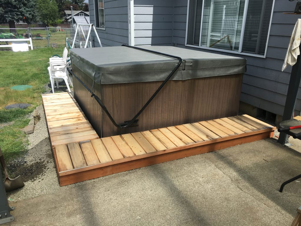 Hot Tub Platform